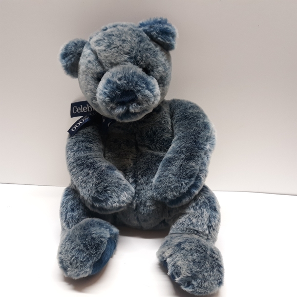 Gund | Toys | Gund Soft Stuffed Toy Teddy Bear Celebration 200 Blue ...